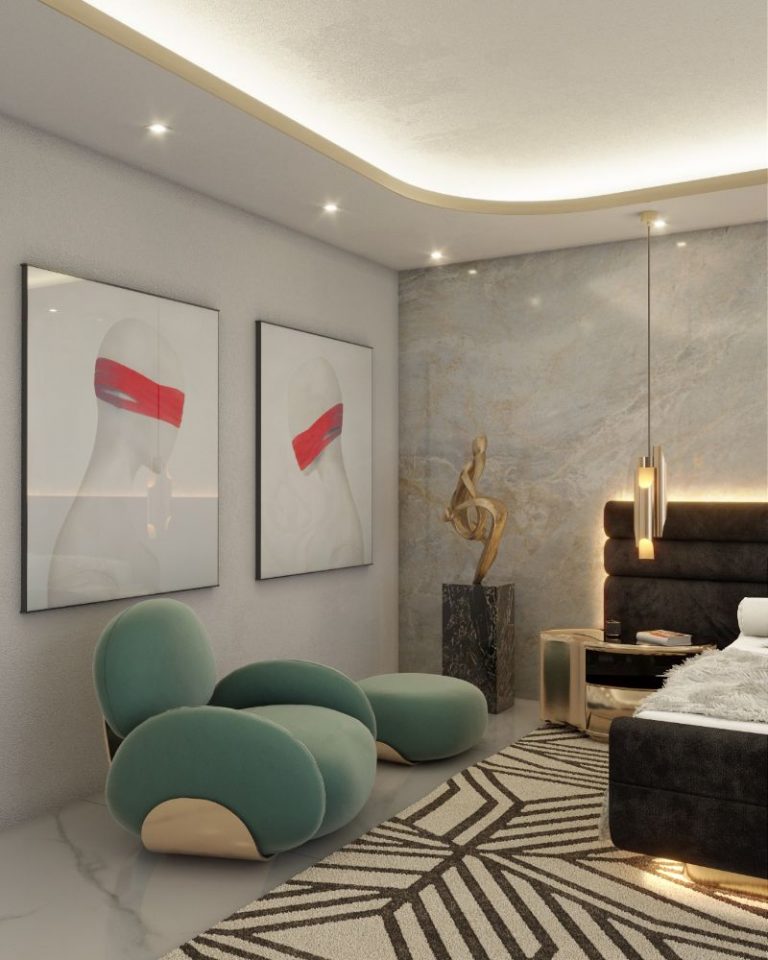 Modern Rug Ideas For Bedroom Interior Designs