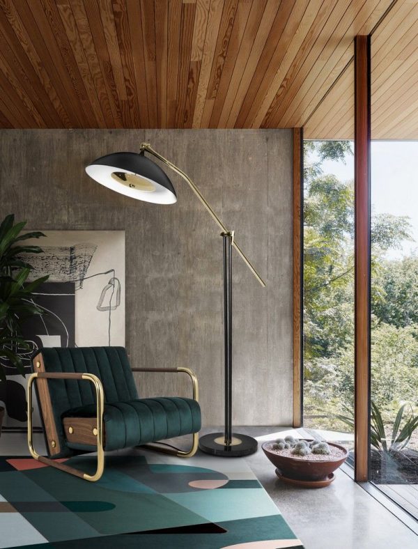 The Best Floor Lamps For Living Rooms To Pair With A Contemporary Rug